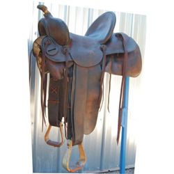 Clark high back saddle