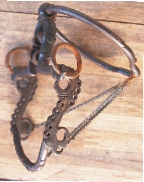 1800's Mexican ring bit, complete