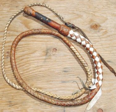 Braided bull whip