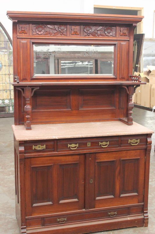 VICTORIAN PERIOD CHERRY SIDEBOARD