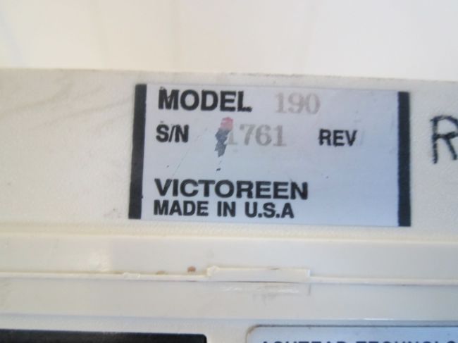 1995 Victoreen Model 190 Probe