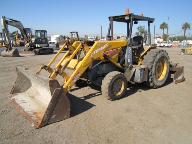 1999 Fermec 650B 4x4 Skip Loader