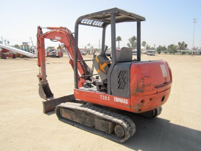 2001 Thomas T35S Mini Hydraulic Excavator