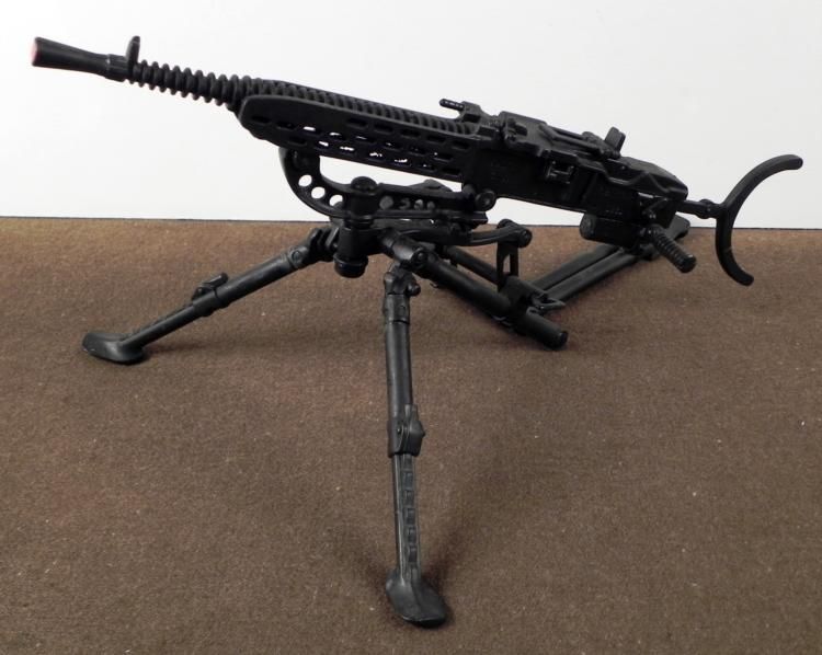 NAZI BI-POD STEEL MACHINE GUN ANTI-AIRCRAFT COMBAT