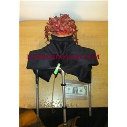 HEADLESS ALIEN SCREEN USED BLOWN OFF ALIEN CREATURE HEAD BLOODY GORE ...