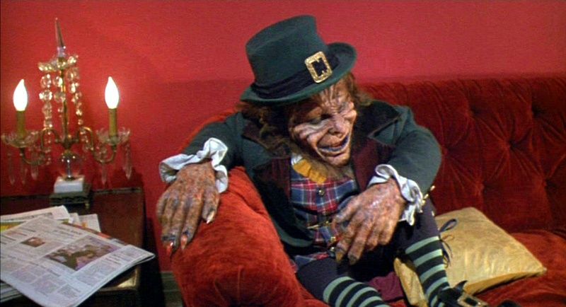 LEPRECHAUN 2 SCREEN USED WARWICK DAVIS WORN GOLD ASCOT