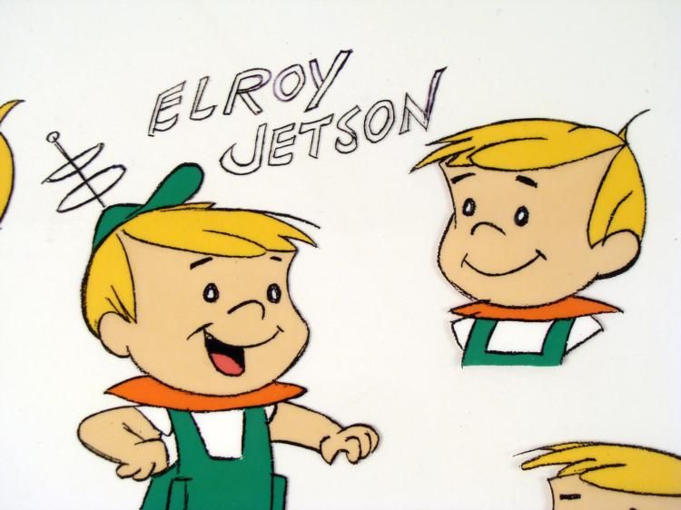 Bob Singer Original Signed Cel 1962 The Jetsons