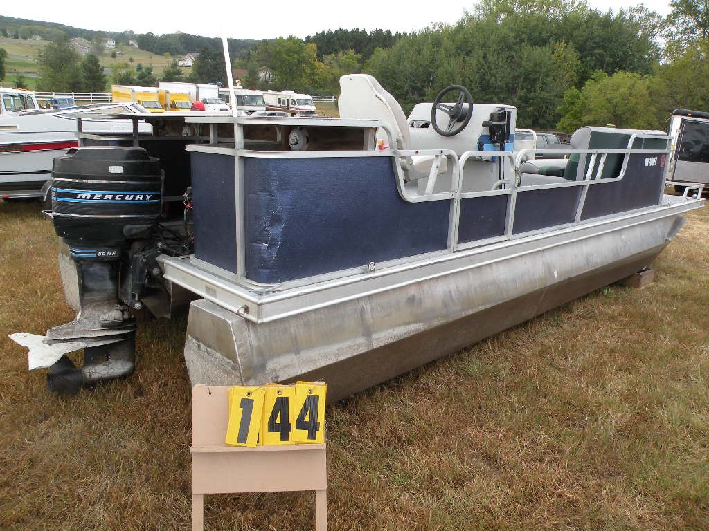 1987 Ercoa 21 ft pontoon ERC07430G787