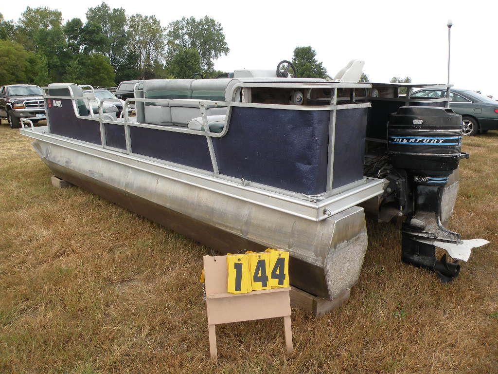 1987 Ercoa 21 ft pontoon ERC07430G787