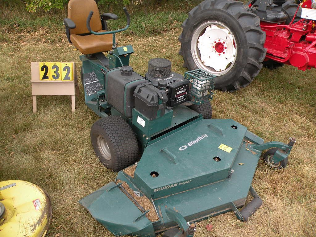 Simplicity Derby TW20 mower sn#- 985