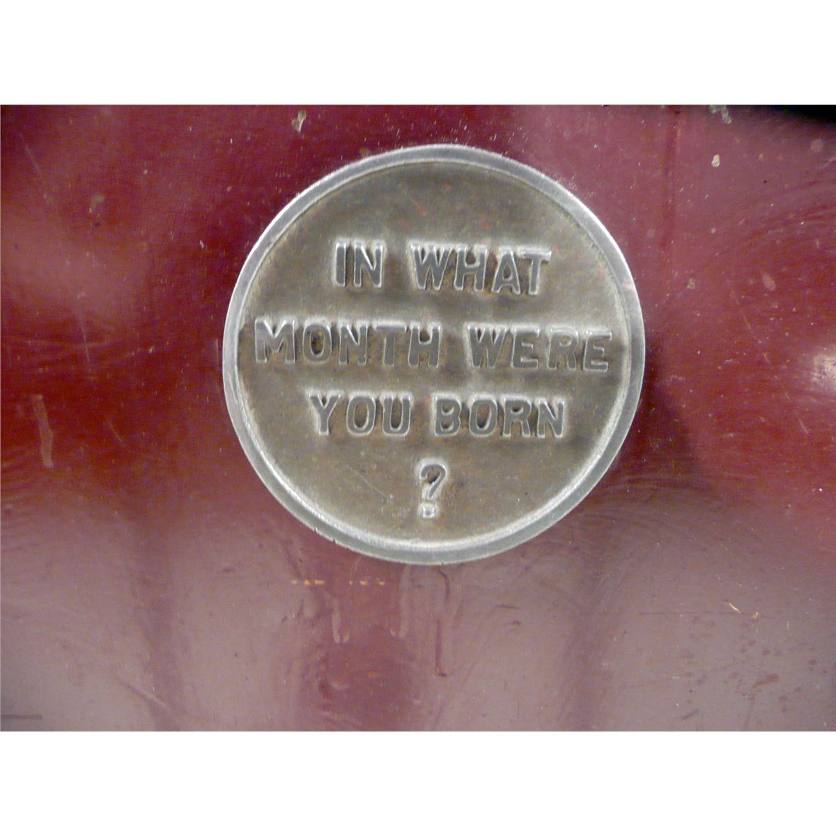 American Scale Mfg. Co Fortune Telling Scale, Washington D.C., early ...