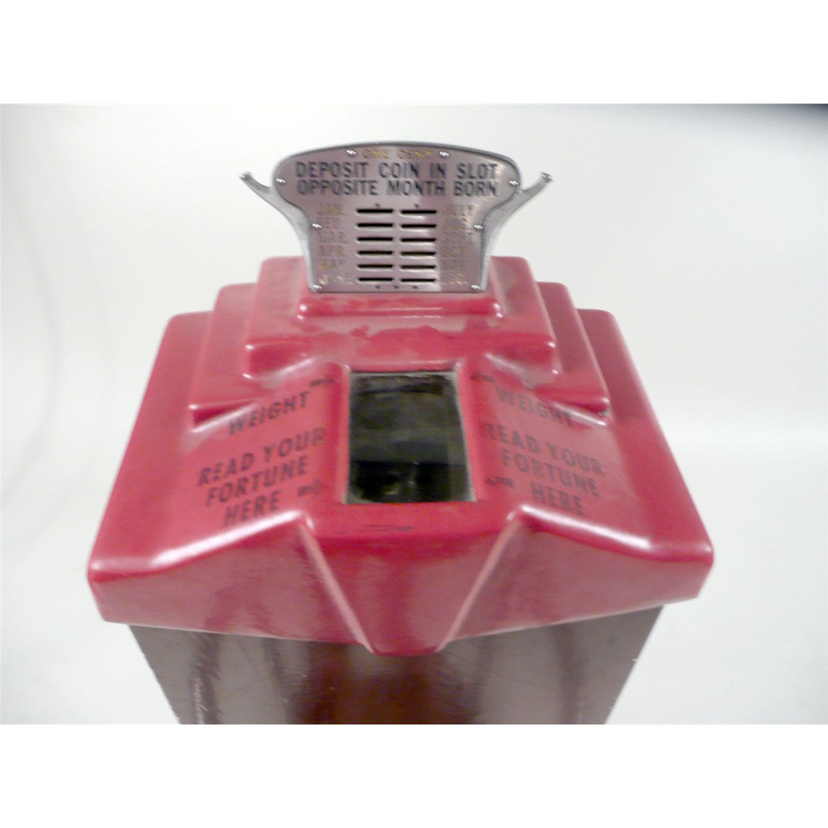 American Scale Mfg. Co Fortune Telling Scale, Washington D.C., early ...