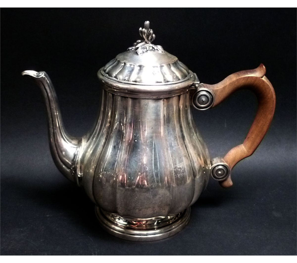 Six Piece Cartier France Sterling Silver Tea Service, 20th C., N9ENBN