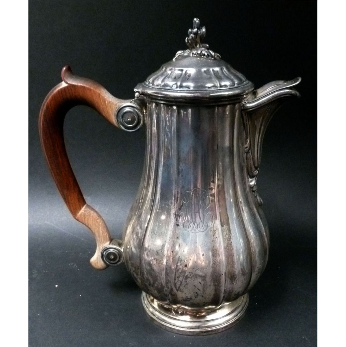 Six Piece Cartier France Sterling Silver Tea Service, 20th C., N9ENBN