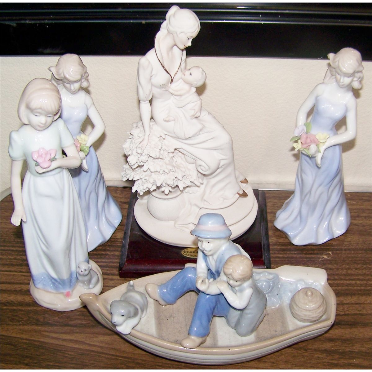 Five Collectible Statues