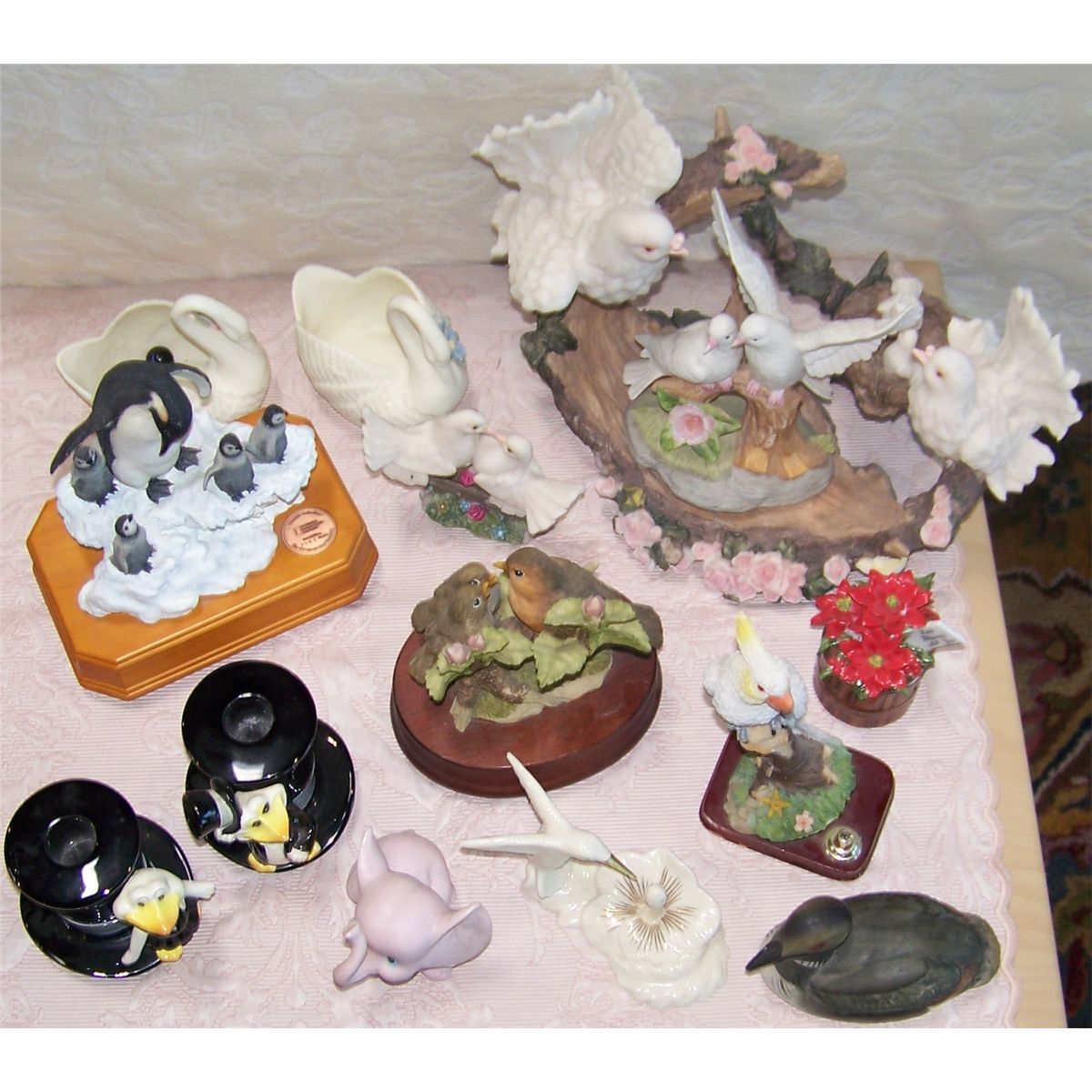 Assorted Porcelain and Collectible Animal Figures