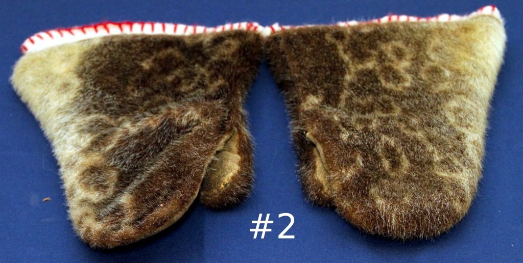 Inuit Indians Leopard Seal Skin Gloves