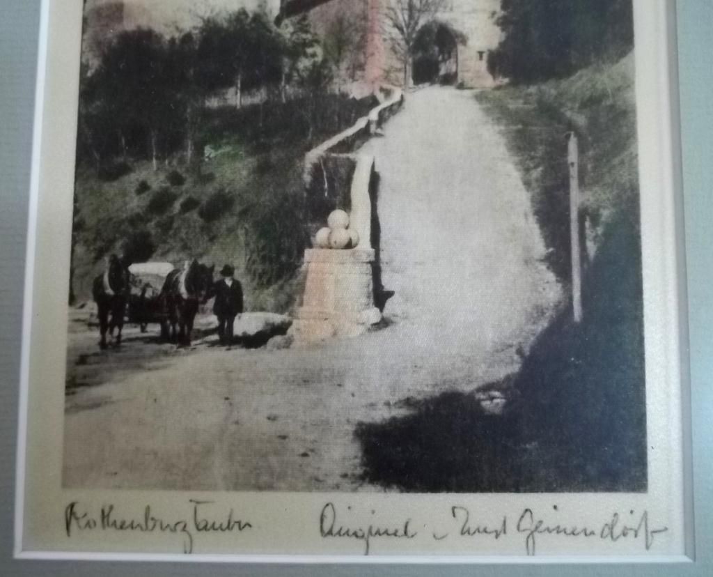4 Ernst Geissendorfer Signed Rothenburg Etchings