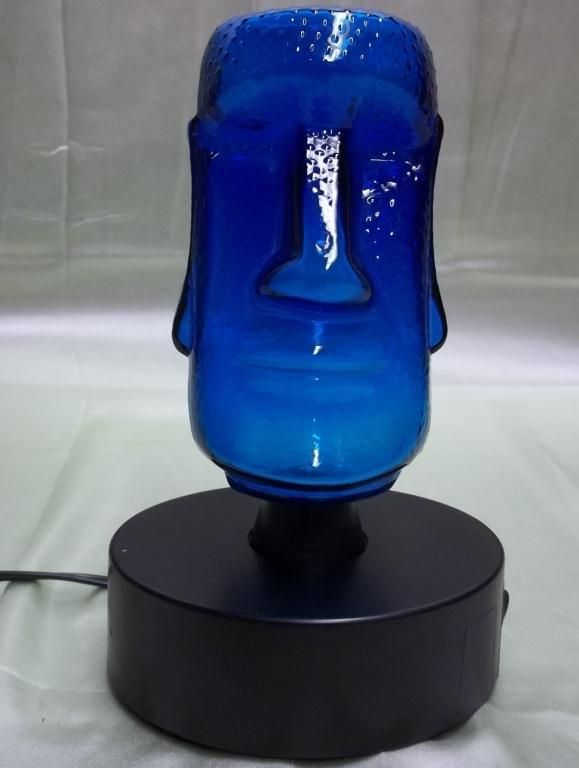 Moai Head Plasma Lamp By LumiSource