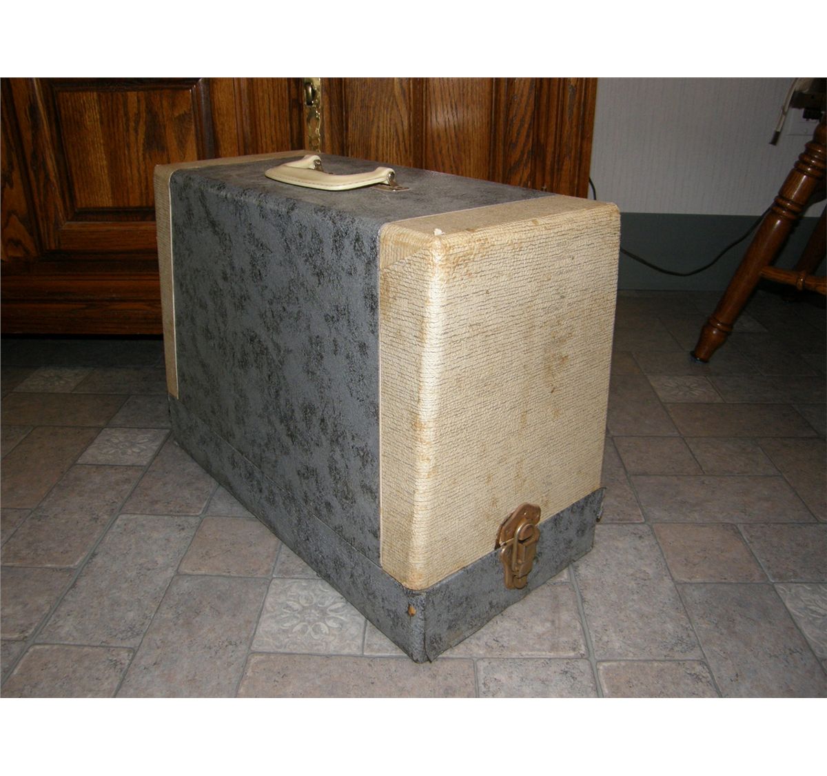 1938 Singer Sewing Machine w/Case AF Series Model # 15