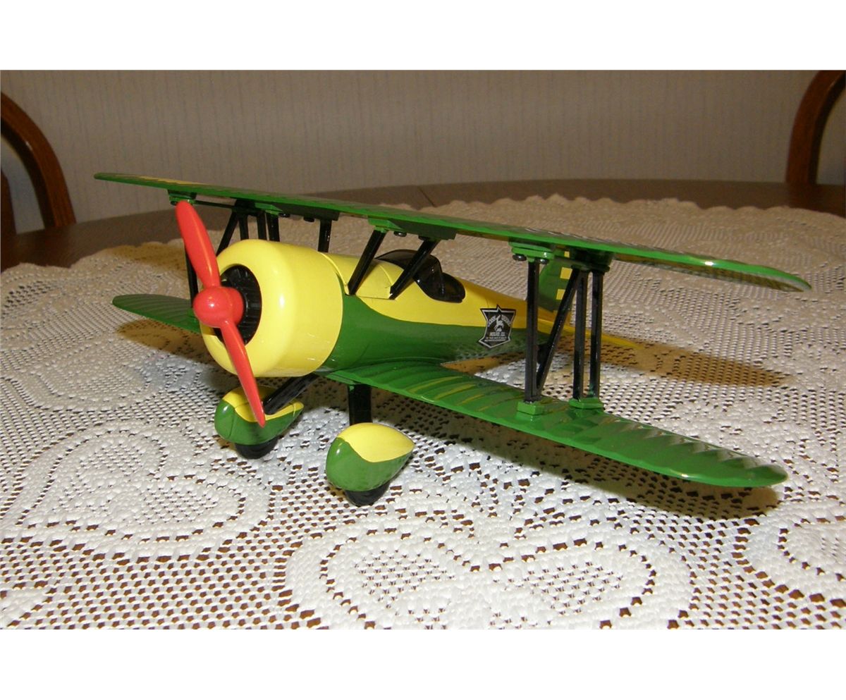 John Deere Vintage Airplane Bank in Box