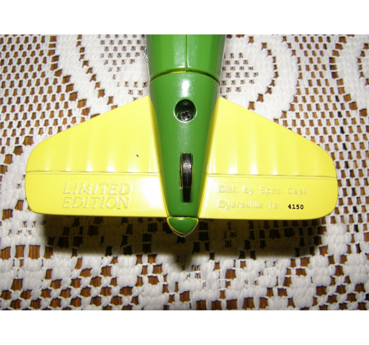 John Deere Vintage Airplane Bank in Box