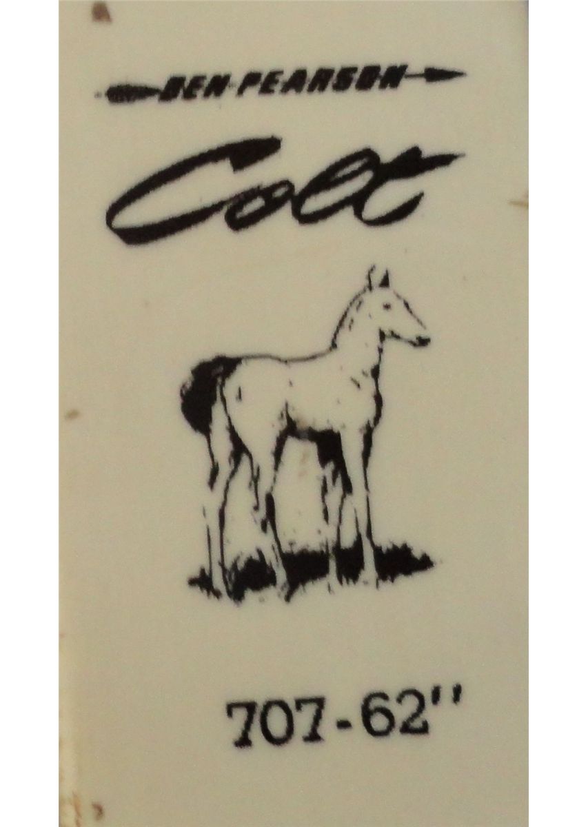 Ben Pearson, Recurve, Colt 707-62