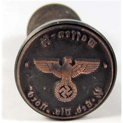 GERMAN NAZI WAFFEN SS RUBBER STAMP