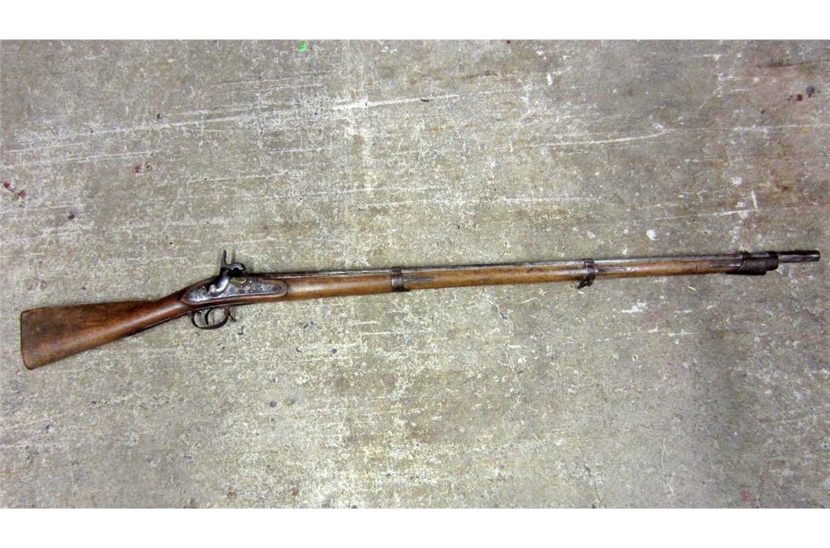RARE US CIVIL WAR UNION ARMY 1834 HARPERS FERRY MUSKET