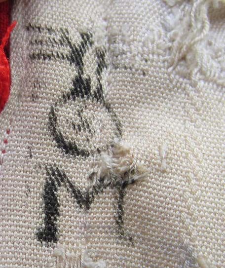 RARE GERMAN NAZI LARGE NAVAL BATTLE SHIP OR DESTROYER BATTLE FLAG