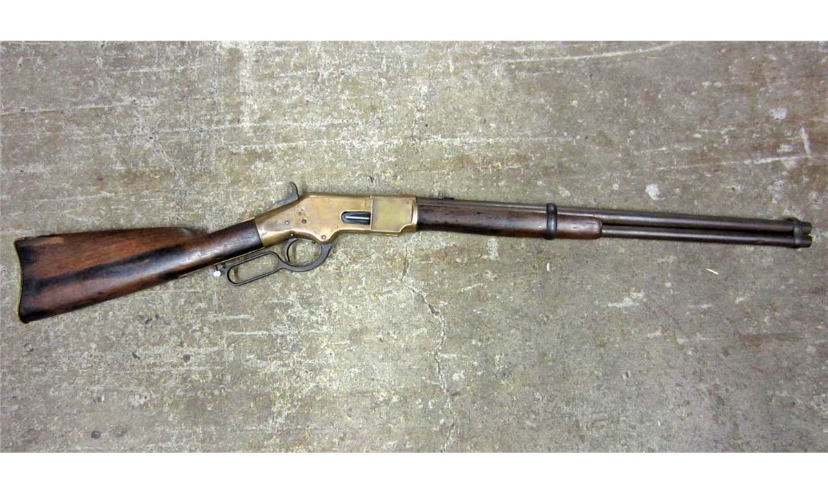 RARE OLD WEST WINCHESTER 1866 COWBOY ERA SADDLE RING CARBINE RIFLE