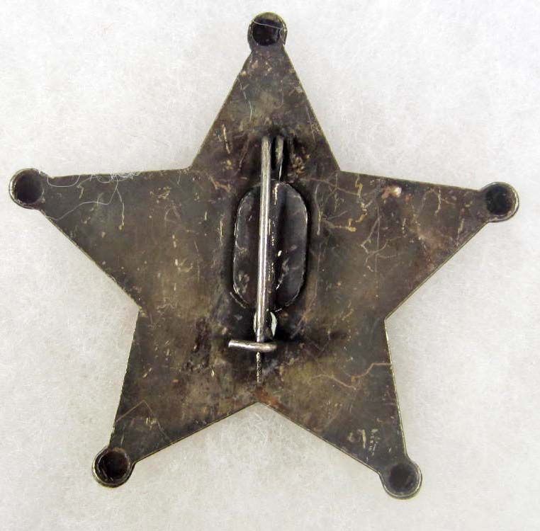 CAPTAIN OF THE ARIZONA RANGERS BADGE