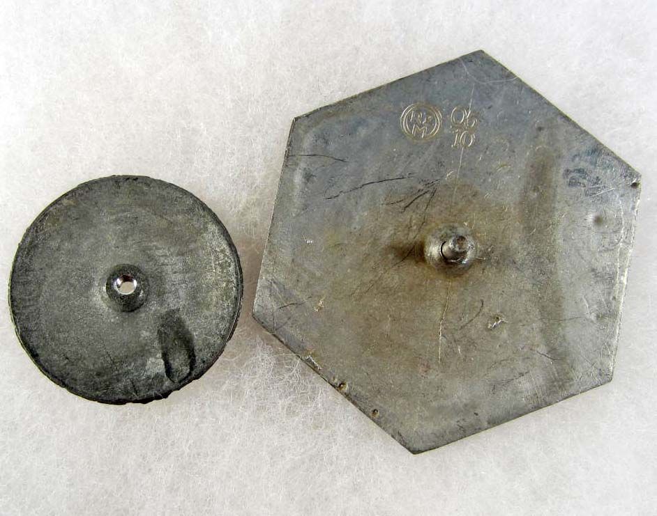 GERMAN NAZI LARGE GHETTO POLICE BADGE