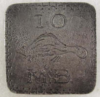 HUDSON BAY COMPANY 10 MADE BEAVER TOKEN