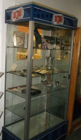 Lighted GI Joe Glass Display Original GI Joe Display Cabinet 35" wide x ...