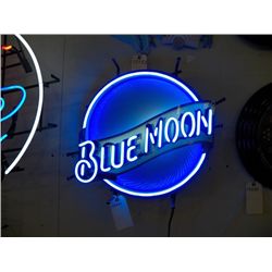 Blue Moon Neon Sign