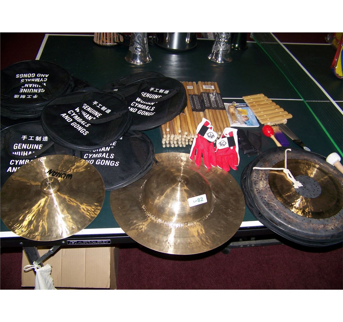 MANY WHOLESALE PERCUSSION INSTRUMENTS AS SHOWN