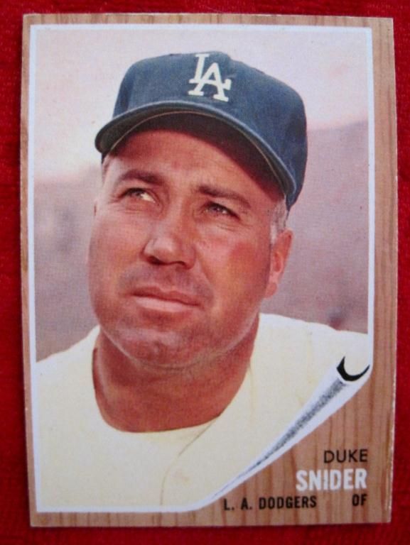 1962 Topps #500 Duke Snider Baseball Card