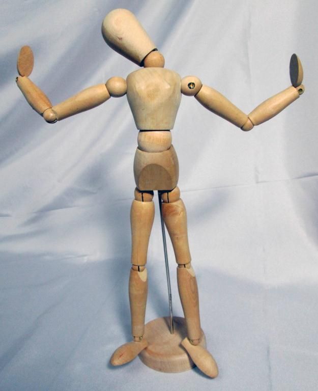 Wooden Human Artist Model