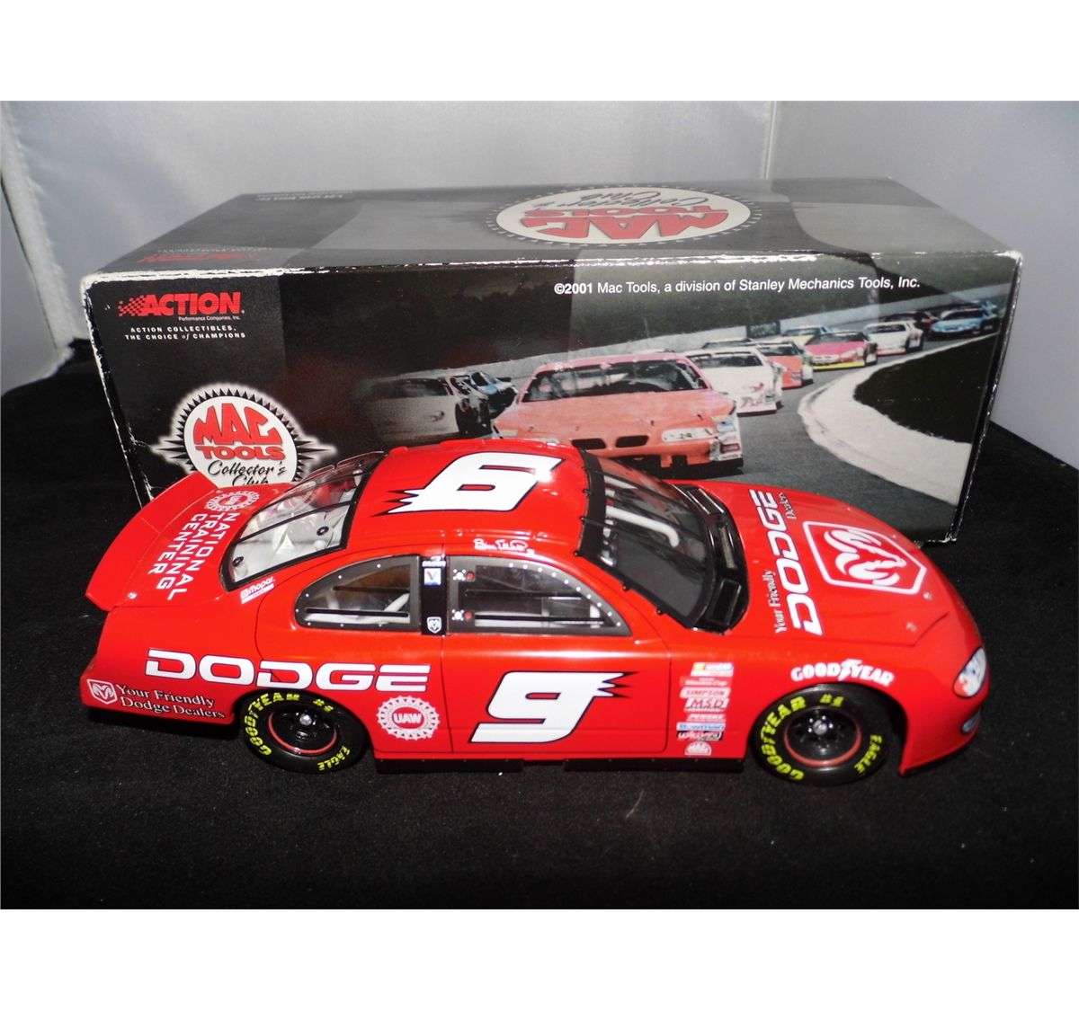 Bill Elliot #9 Dodge 2001 Intrepid R/T - Production 29508 Mac Tools ...