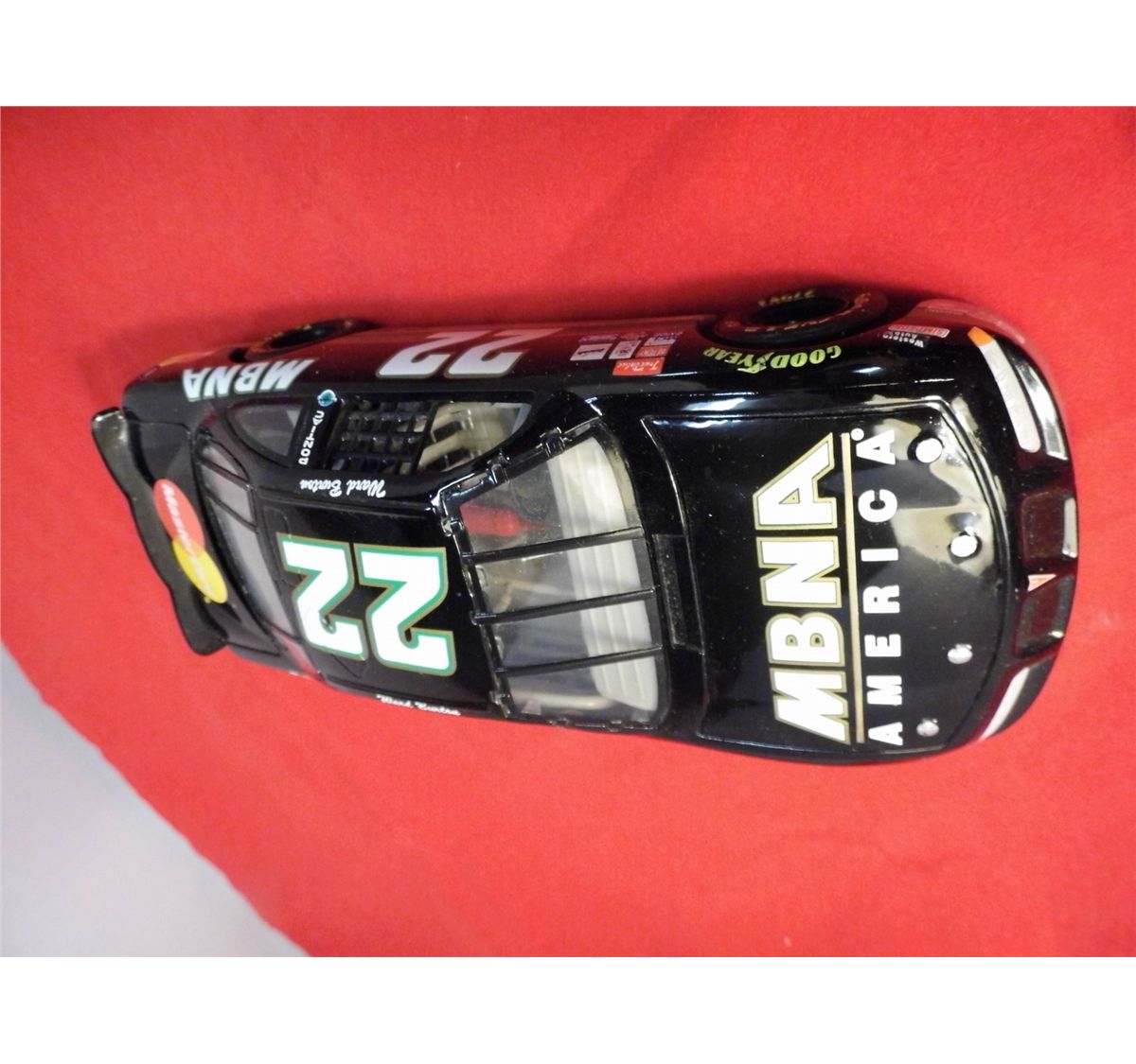 1/24 Ward Burton #22 MBNA 1997 Pontiac Winston Cup Collecectible ...