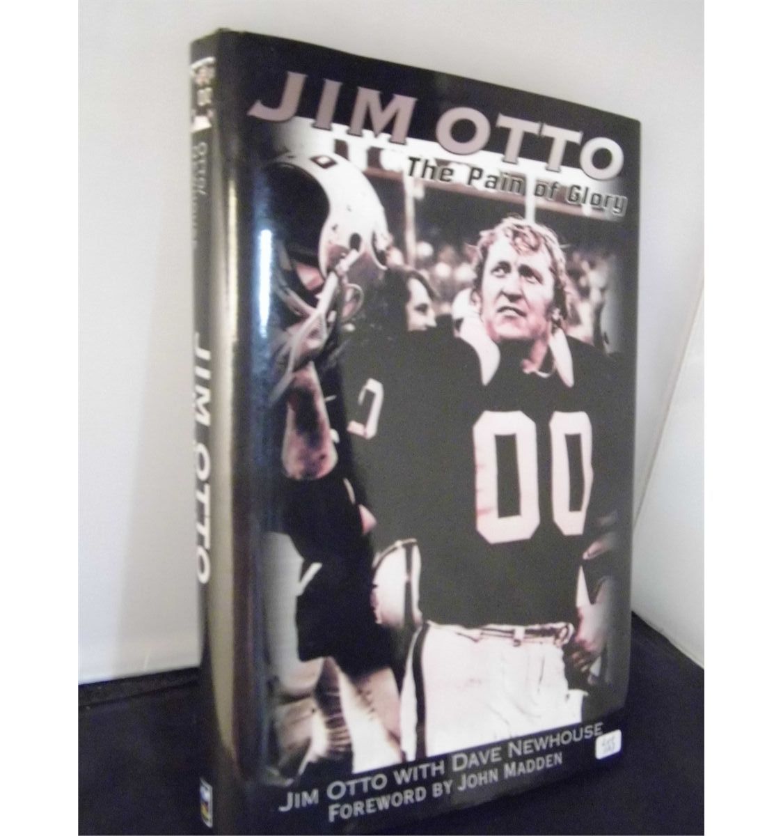 Jim Otto #00 Oakland Raiders - Hall of Fame 1980 - Autographed "The ...