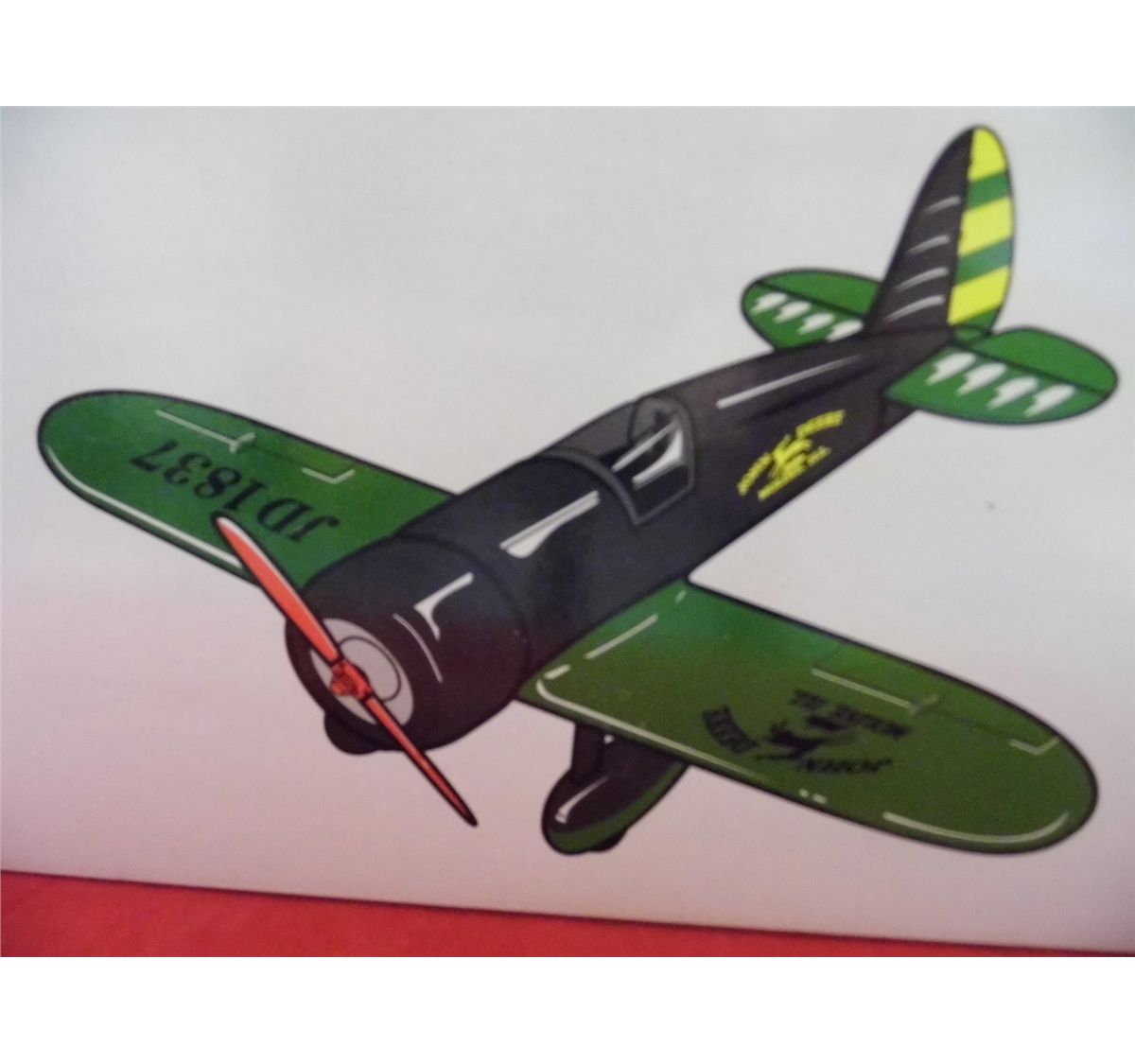 Spec Cast John Deere-Airplane Bank Travel Air Model R NIB
