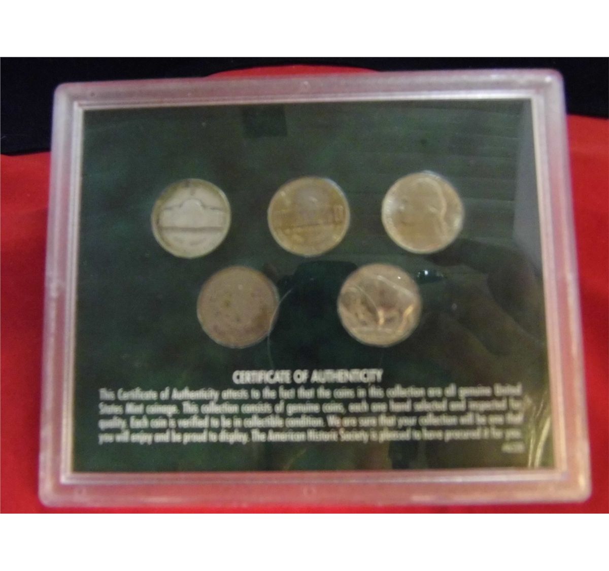 Two Centuries of Nickels - Includes a Liberty, Buffalo, Wartime ...
