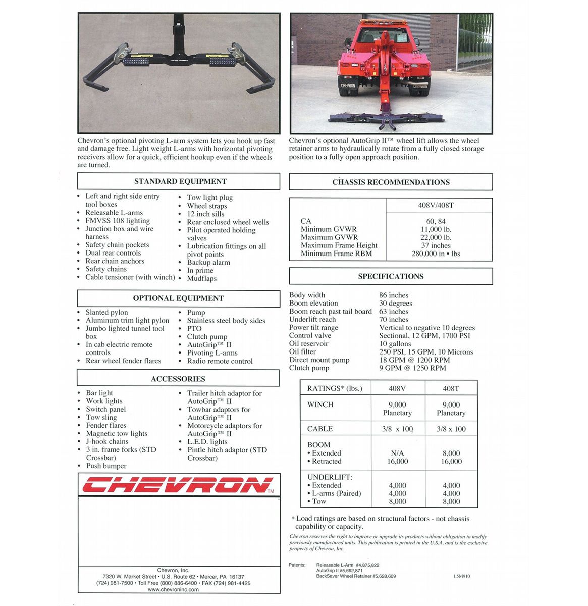 Chevron Wrecker Body