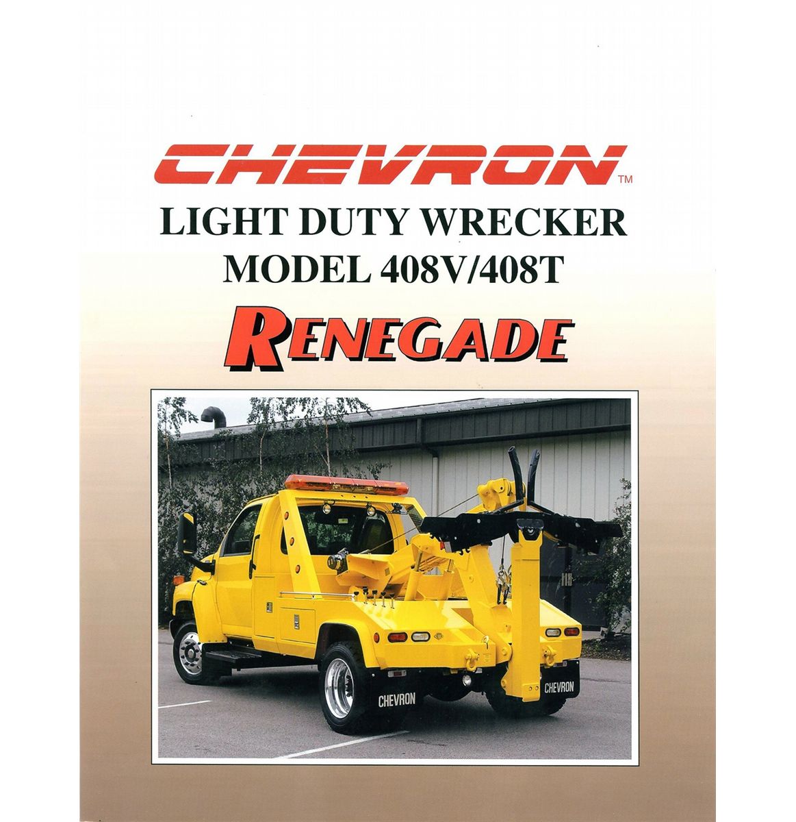 Chevron Wrecker Body