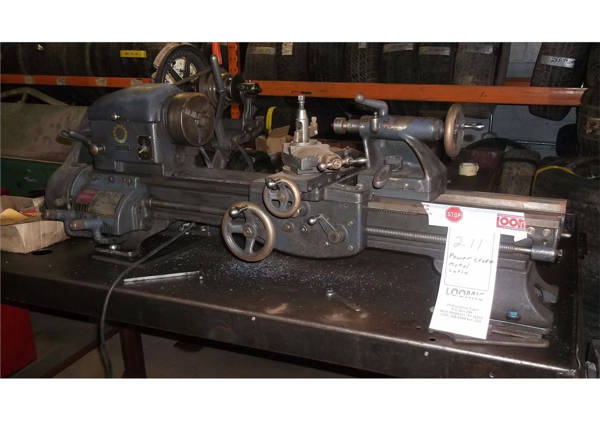 POWER CRAFT METAL LATHE
