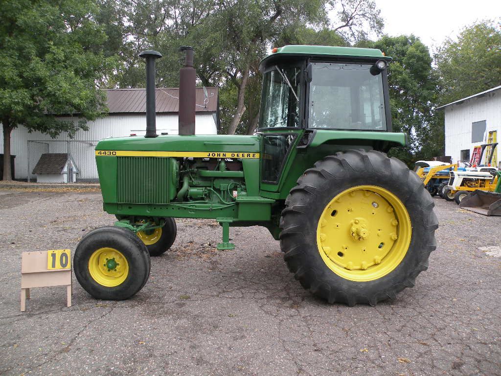 John Deere 4430 tractor,sn#014345R, Cab, 3pt, Dual Hyd. Quad Range, 18. ...