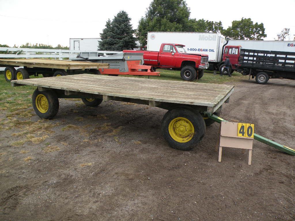 8 x 14 wagon on Minnesota running gear