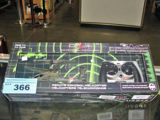 Cobra elite radio controlled helicopter